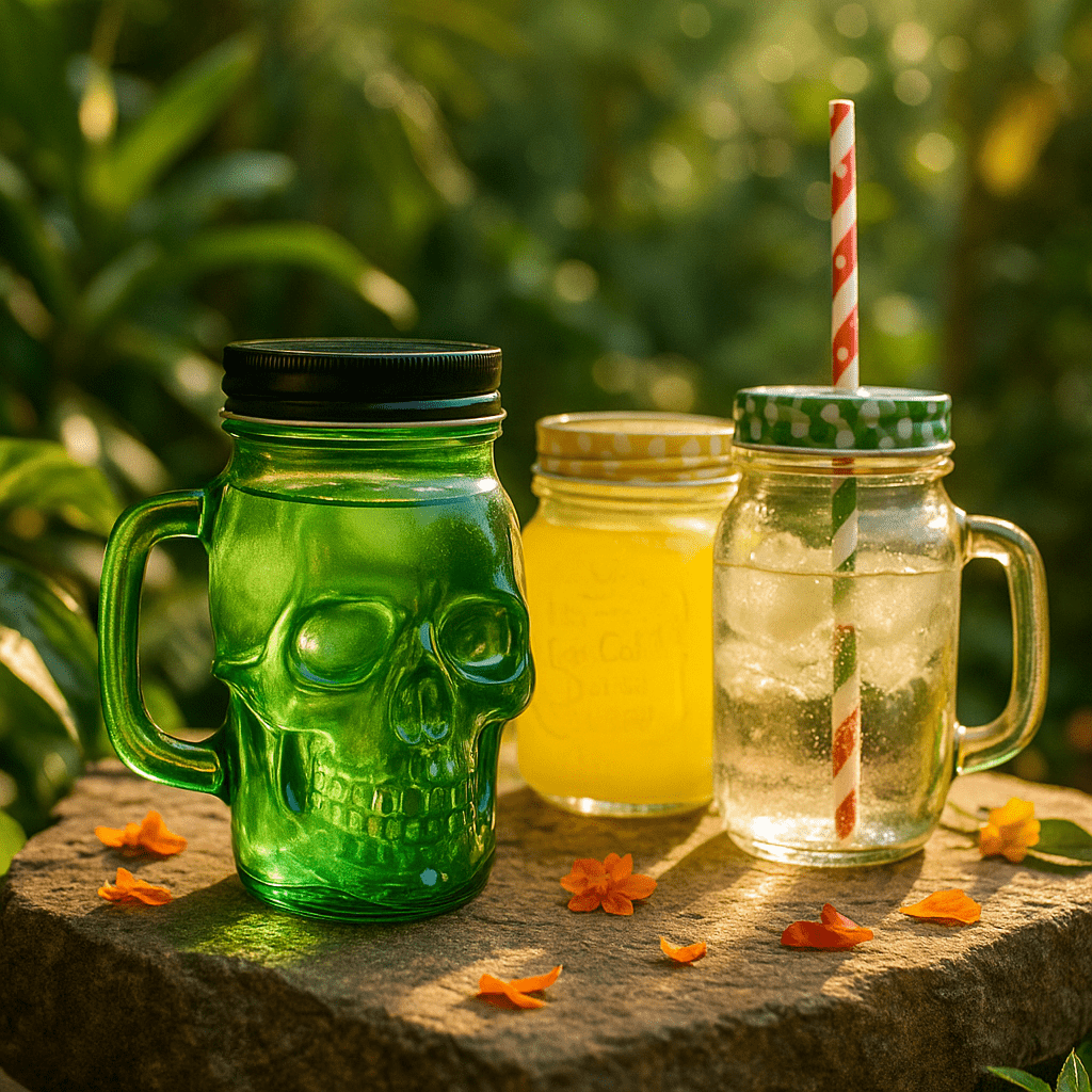 Drinking Jars — Glass Drinkware for Everyday Use | SHAMTAM