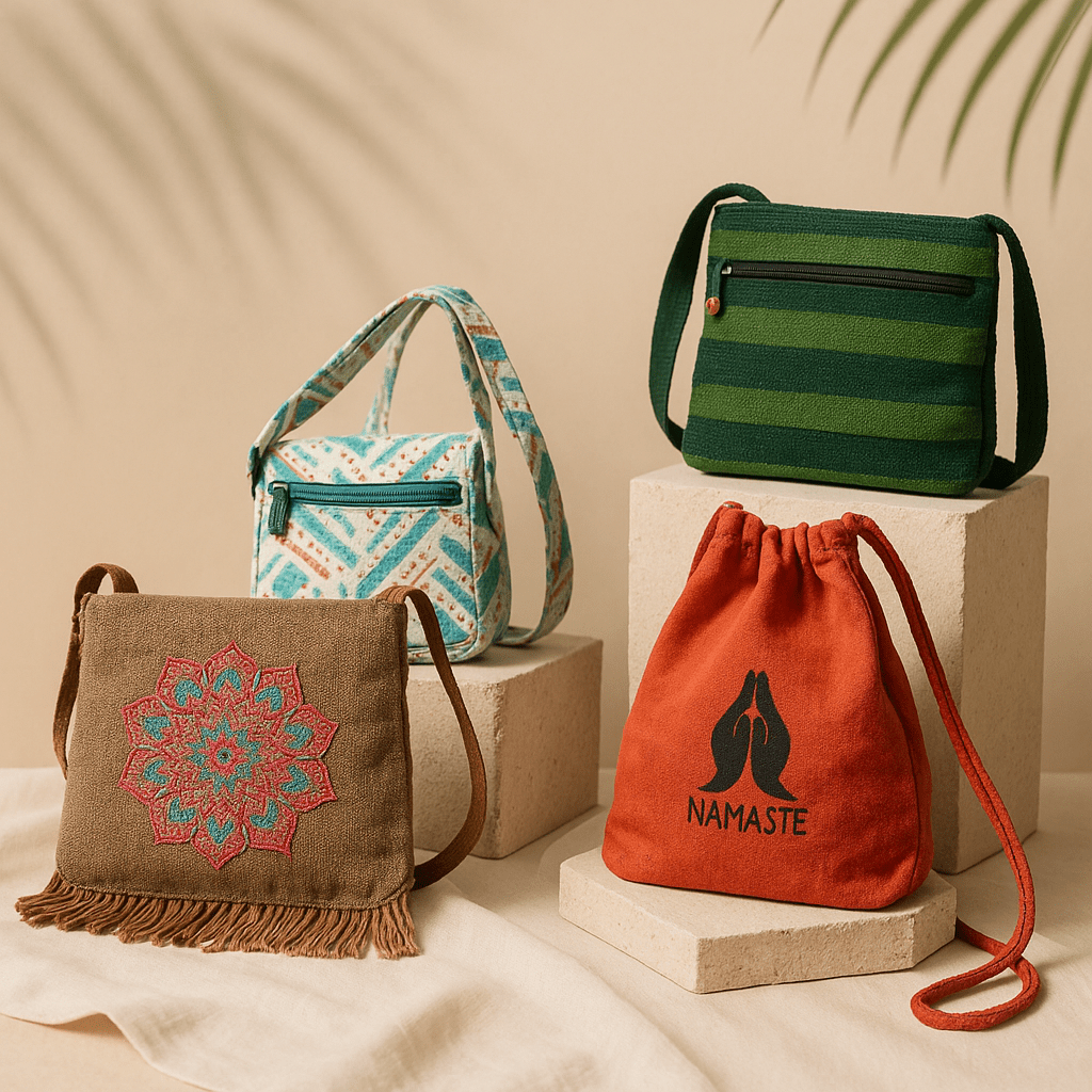 Shop Unique Sling Bags - Authentic Ethnic Collection from Nepal – SHAMTAM