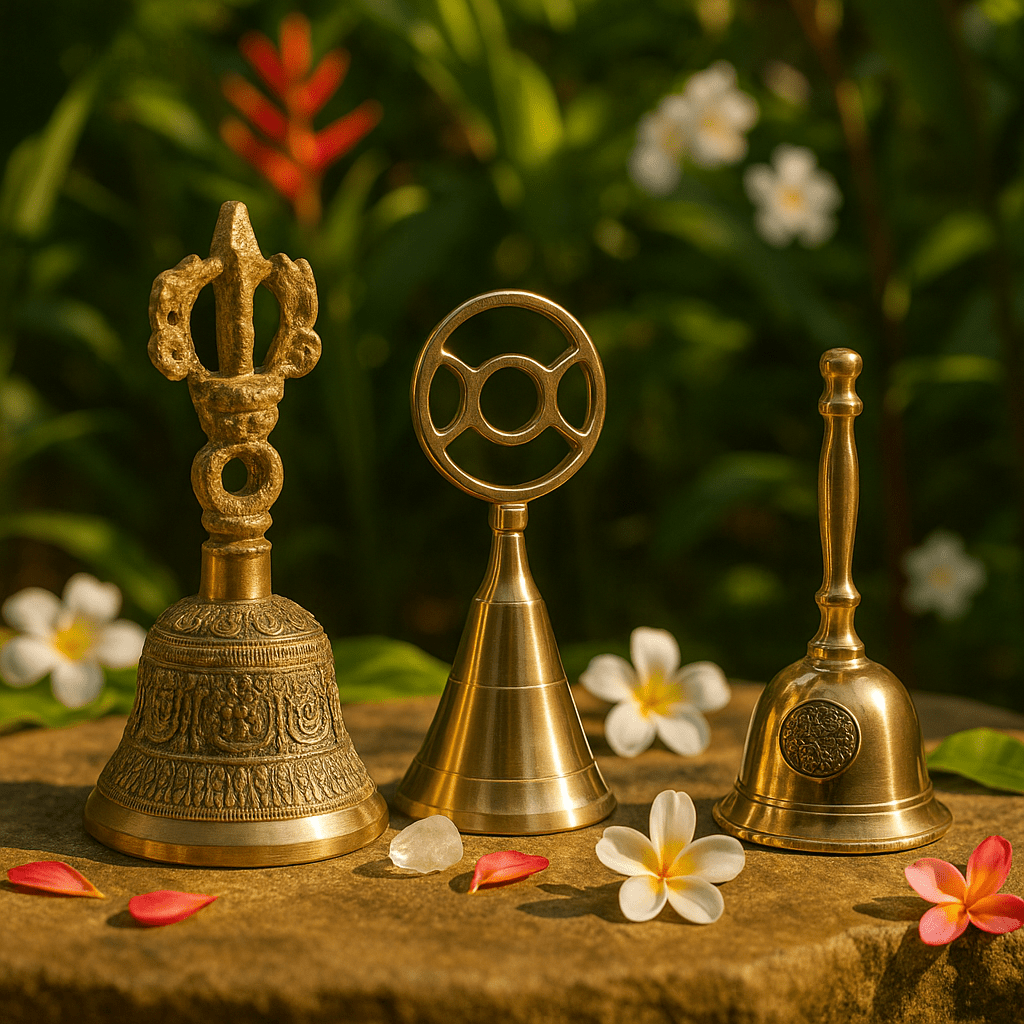 Tibetan Bells Collection - Handcrafted Spiritual Decor | SHAMTAM