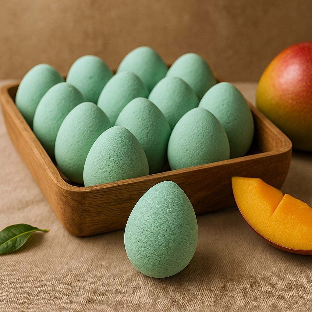 Bath Bombs Egg-Shaped Mango - 30 Pieces | SHAMTAM