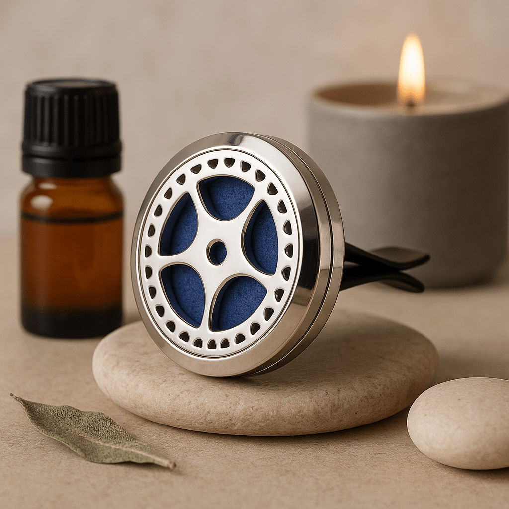 Car Air Freshener Diffuser | Auto Wheel 10 Pads | SHAMTAM