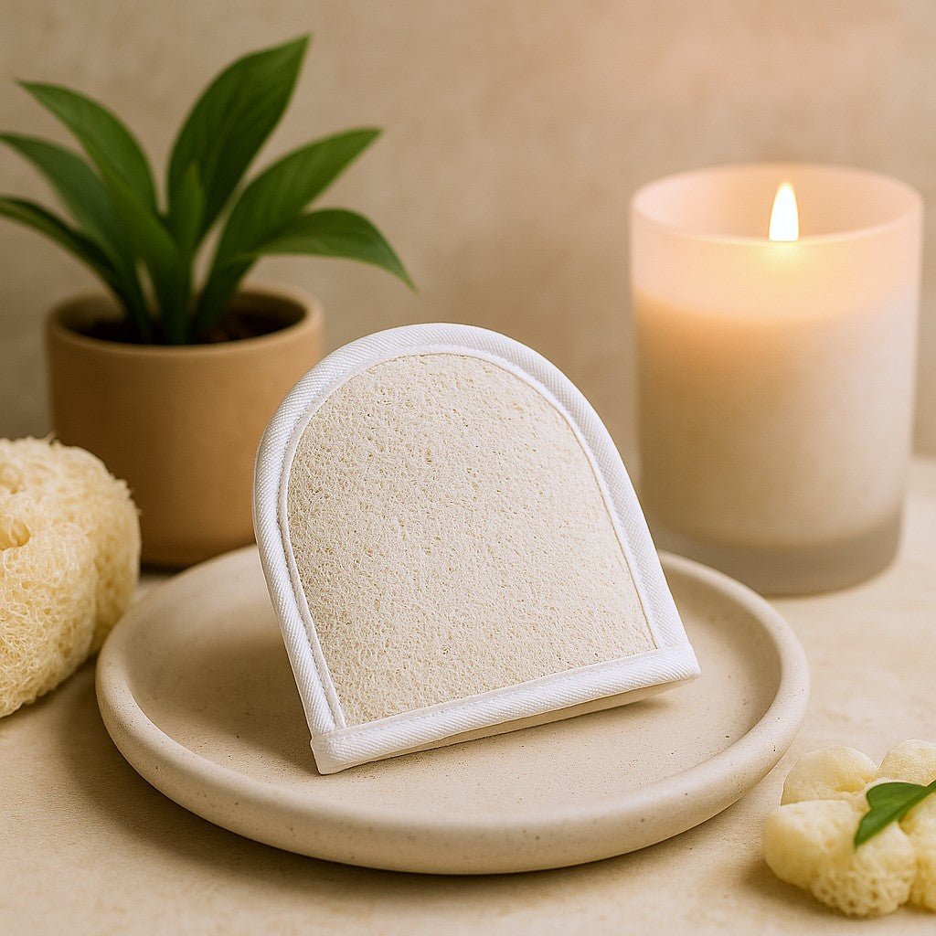 Loofah Body Scrubber Natural Hand Wrap | Exfoliate & Refresh | SHAMTAM