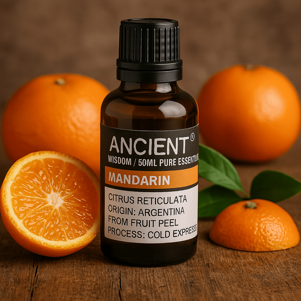 Mandarin Essential Oil 50ml | Pure Citrus Aroma for Relaxation | SHAMTAM