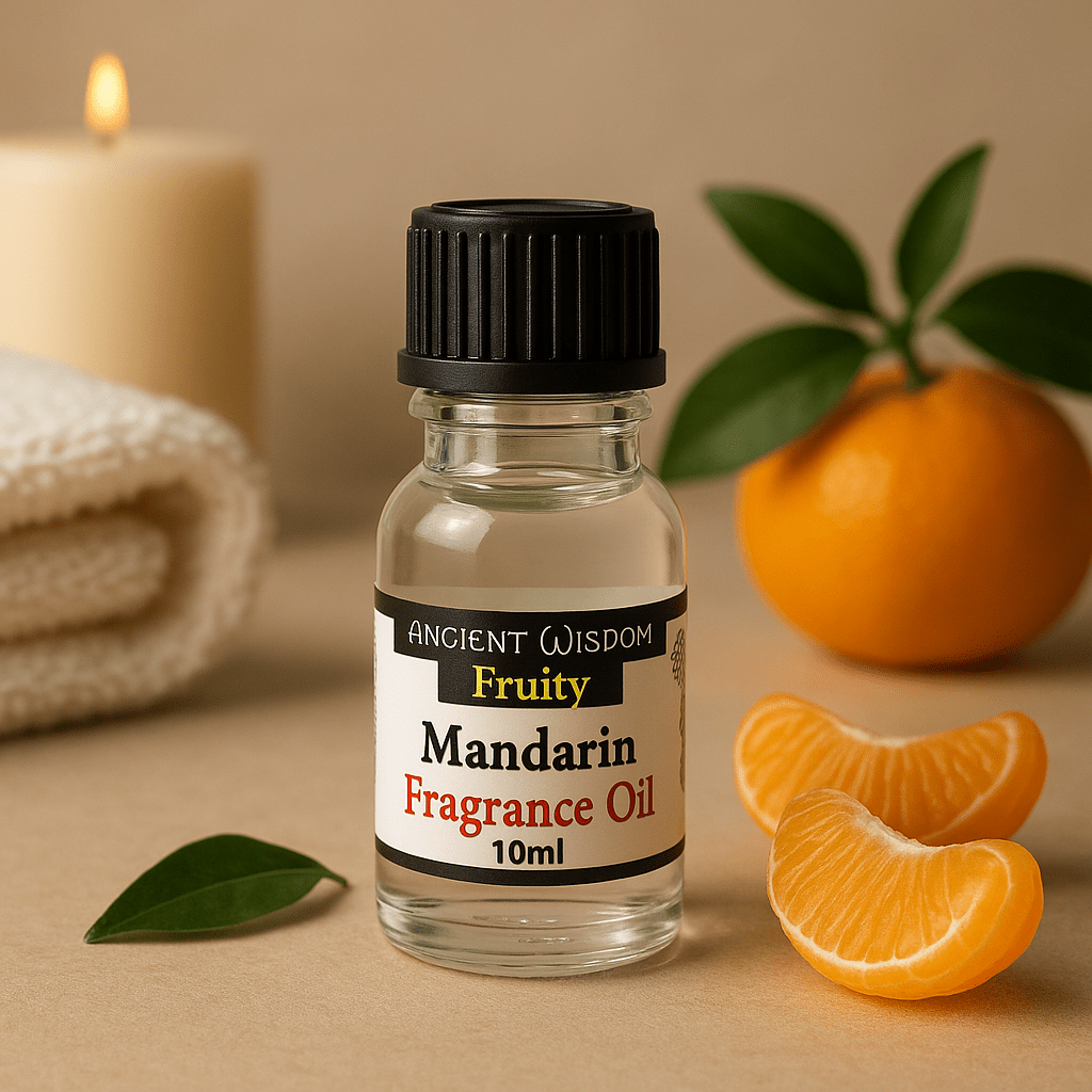 Mandarin Fragrance Oil, 10 mL - Fresh Citrus Scent | SHAMTAM